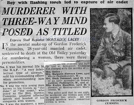 Gordon Cummins-The Blackout Ripper – History of Sorts