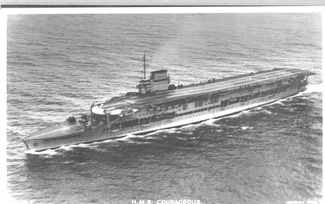 The Sinking of the HMS Courageous – History of Sorts