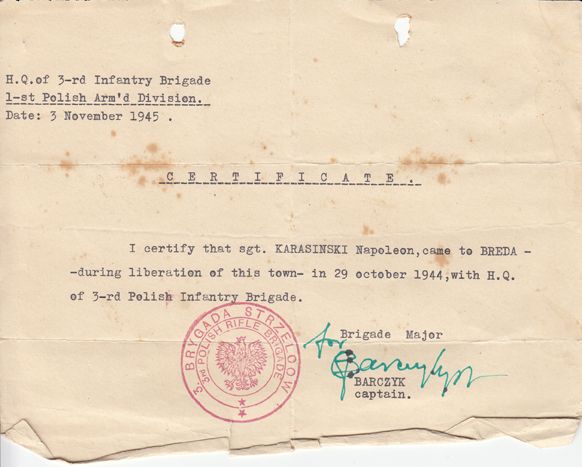 The Liberation of Breda – History of Sorts