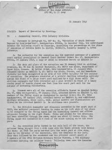 The execution of deserter Eddie Slovik – History of Sorts
