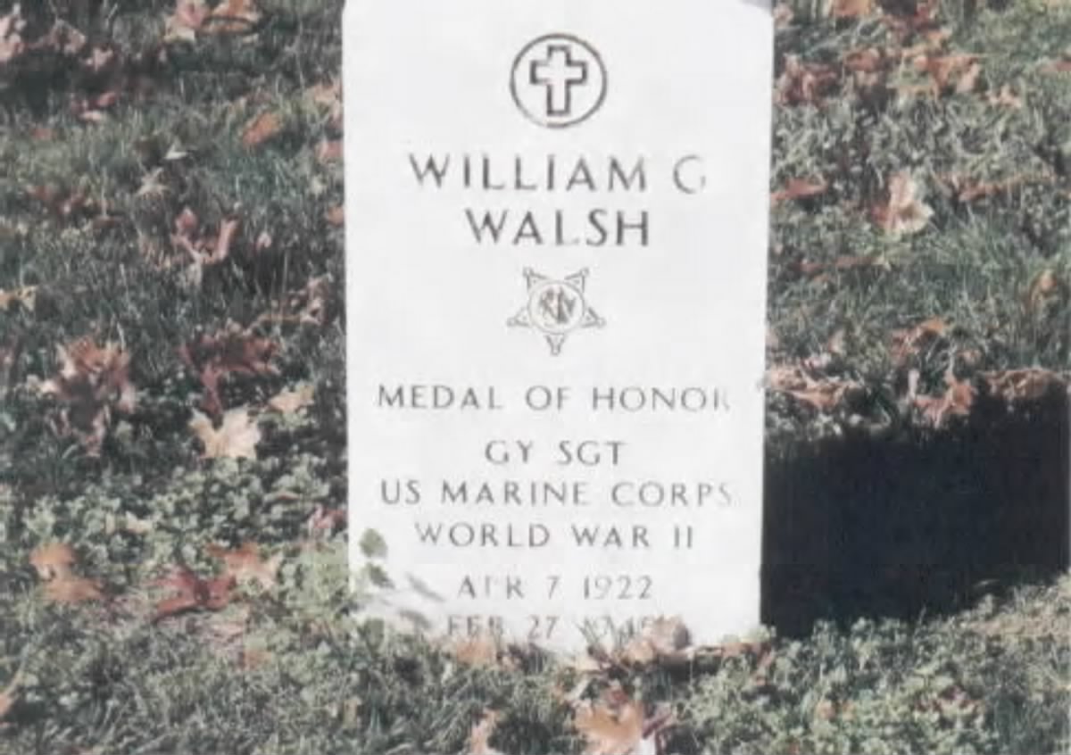 William G. Walsh and Ross F. Gray two selfless heroes of Iwo Jima ...