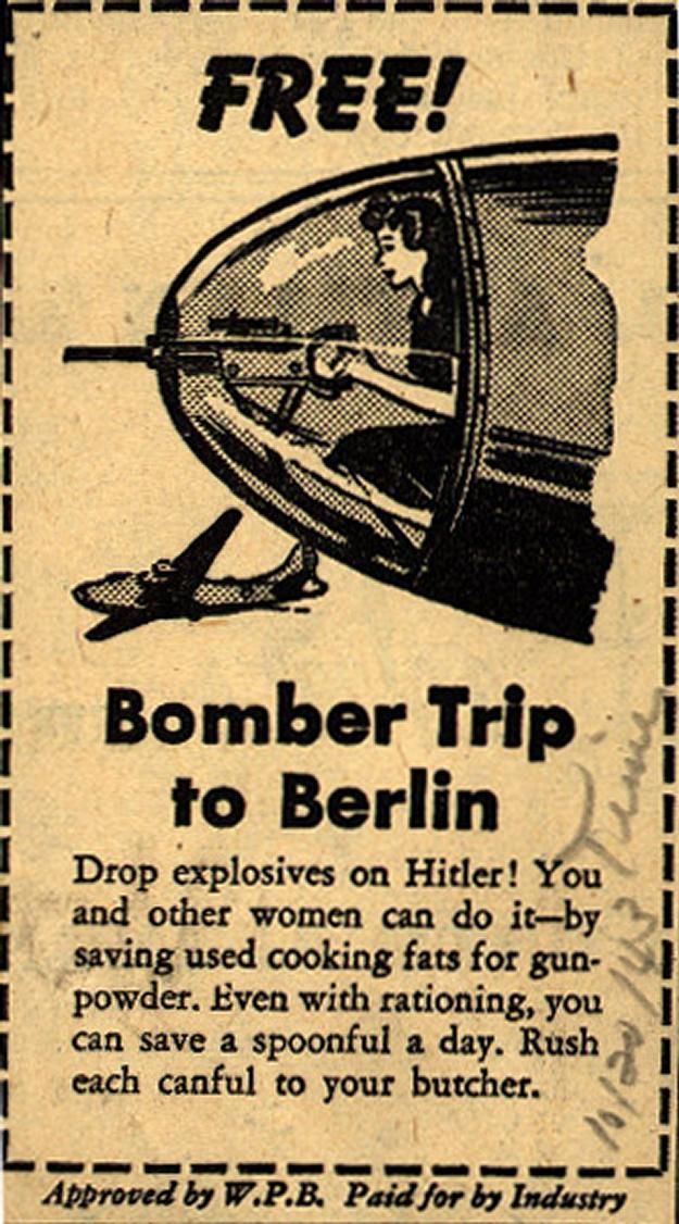 WWII Newspaper ads,articles and pictures – History of Sorts