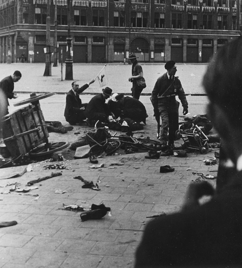 The last German atrocity in Amsterdam. – History of Sorts