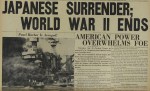 Japanese Instrument of Surrender-the end of WWII – History of Sorts