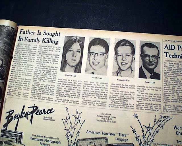 John Emil List-Murderous Sunday school teacher. – History of Sorts