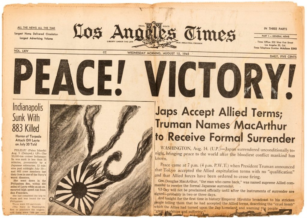 WWII Newspaper coverage – History of Sorts