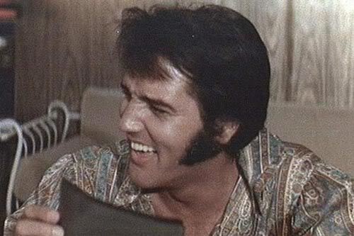 Do you gaze at your bald head and wish you had hair? Elvis Laughing ...
