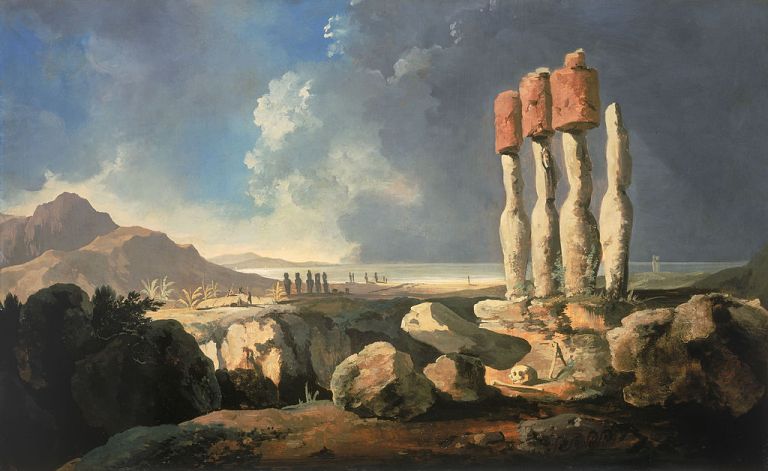 Jacob Roggeveen,Explorer. The discovery of Easter Island. – History of ...