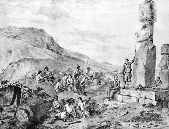 Jacob Roggeveen,Explorer. The discovery of Easter Island. – History of ...