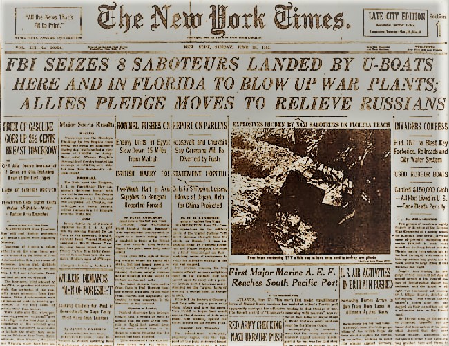 The executions of the German invaders. – History of Sorts