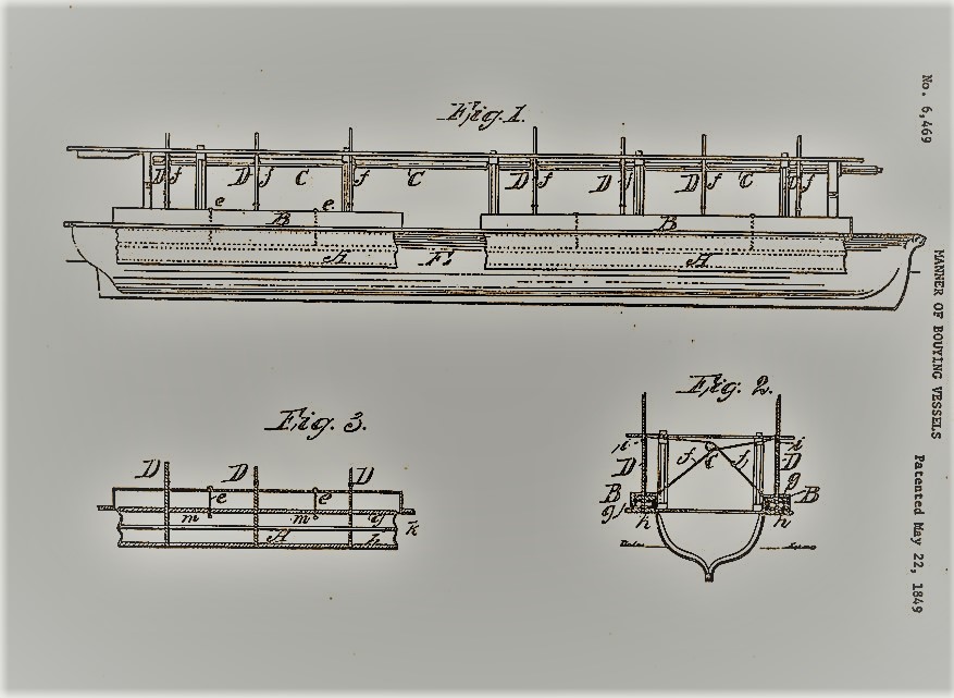 US registered patent No. 6,469 – History of Sorts