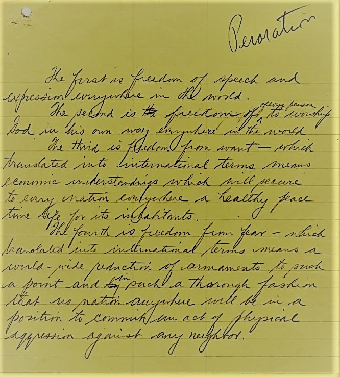 Four Freedoms – History of Sorts