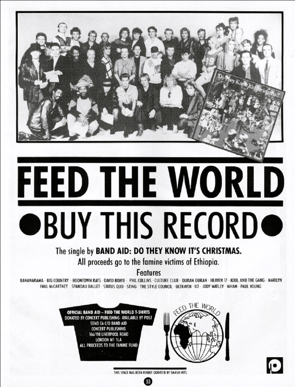 Band Aid at 40 – History of Sorts