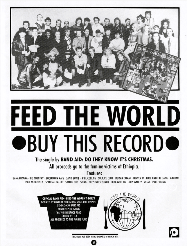 Band Aid at 40 – History of Sorts