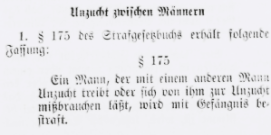 Paragraph 175: The Criminalization of Homosexuality in Germany ...